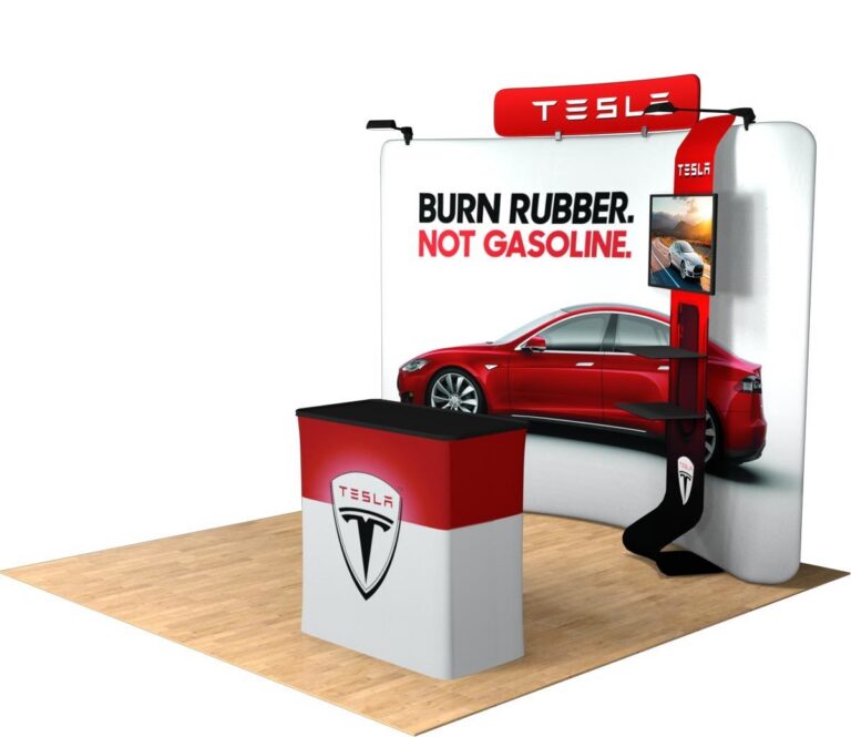 10FT TRU-FIT MAX - CURVED - Trade Show Display Depot